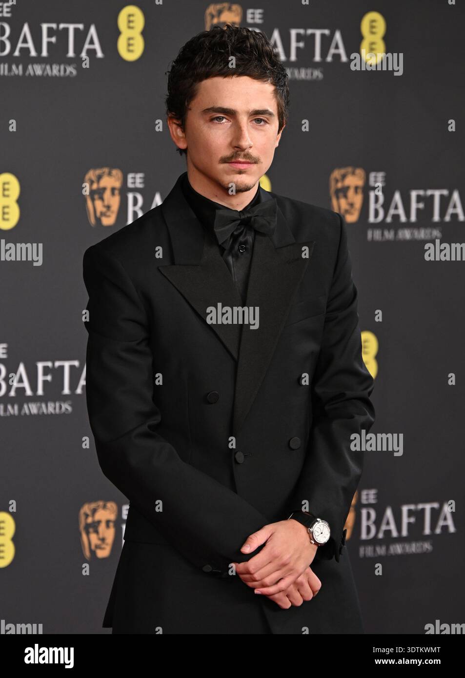 Timothee Chalamet attends the 2026 EE BAFTA Film Awards at The Royal ...