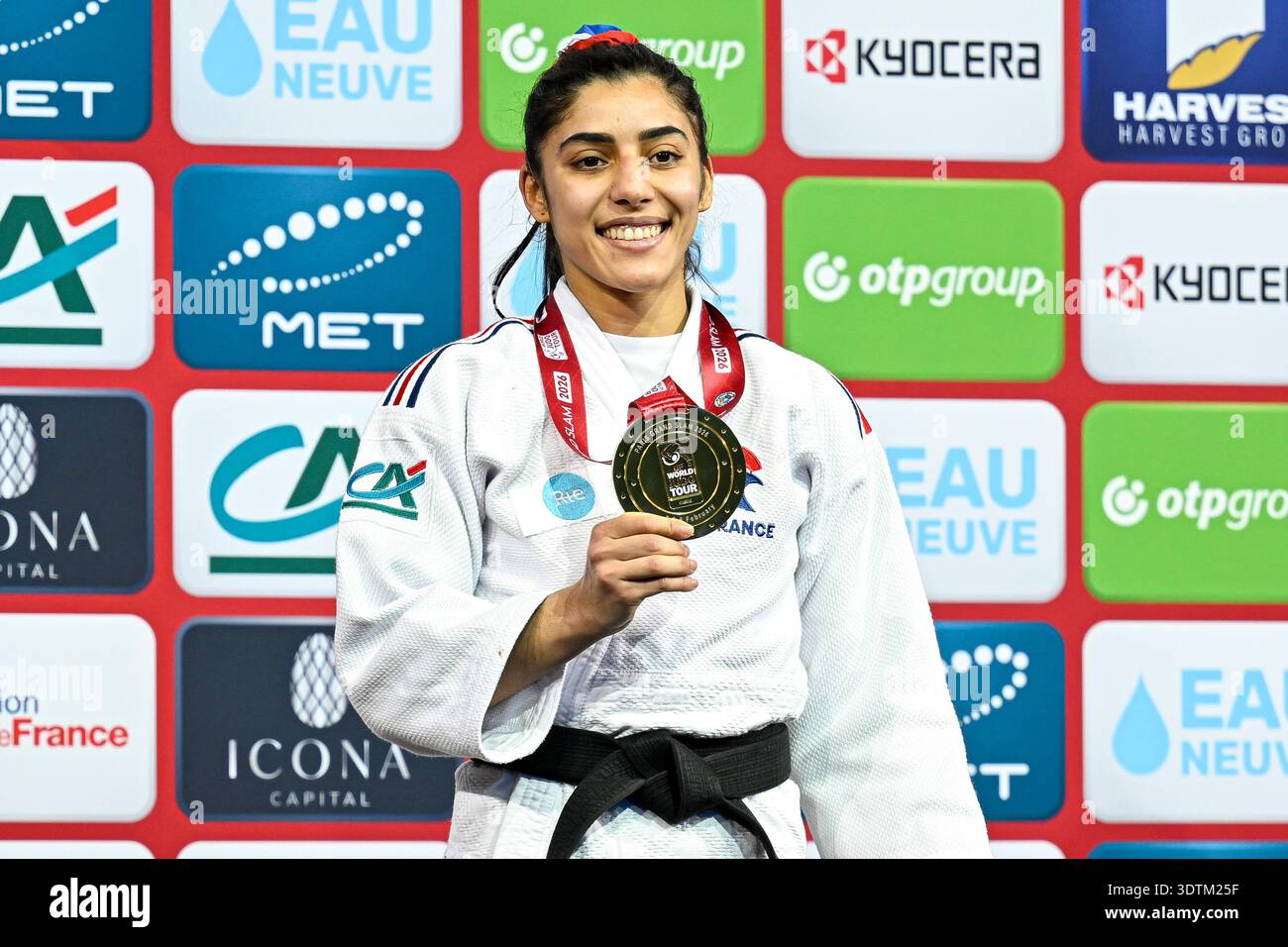 Shirine Boukli during the Paris Grand Slam 2026 IJF World Judo Tour ...