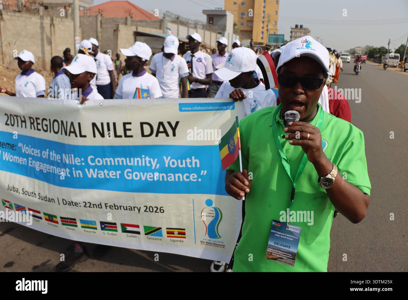 February 22, 2026, Juba, Ces / Juba, South Sudan: South Sudan hosts the ...