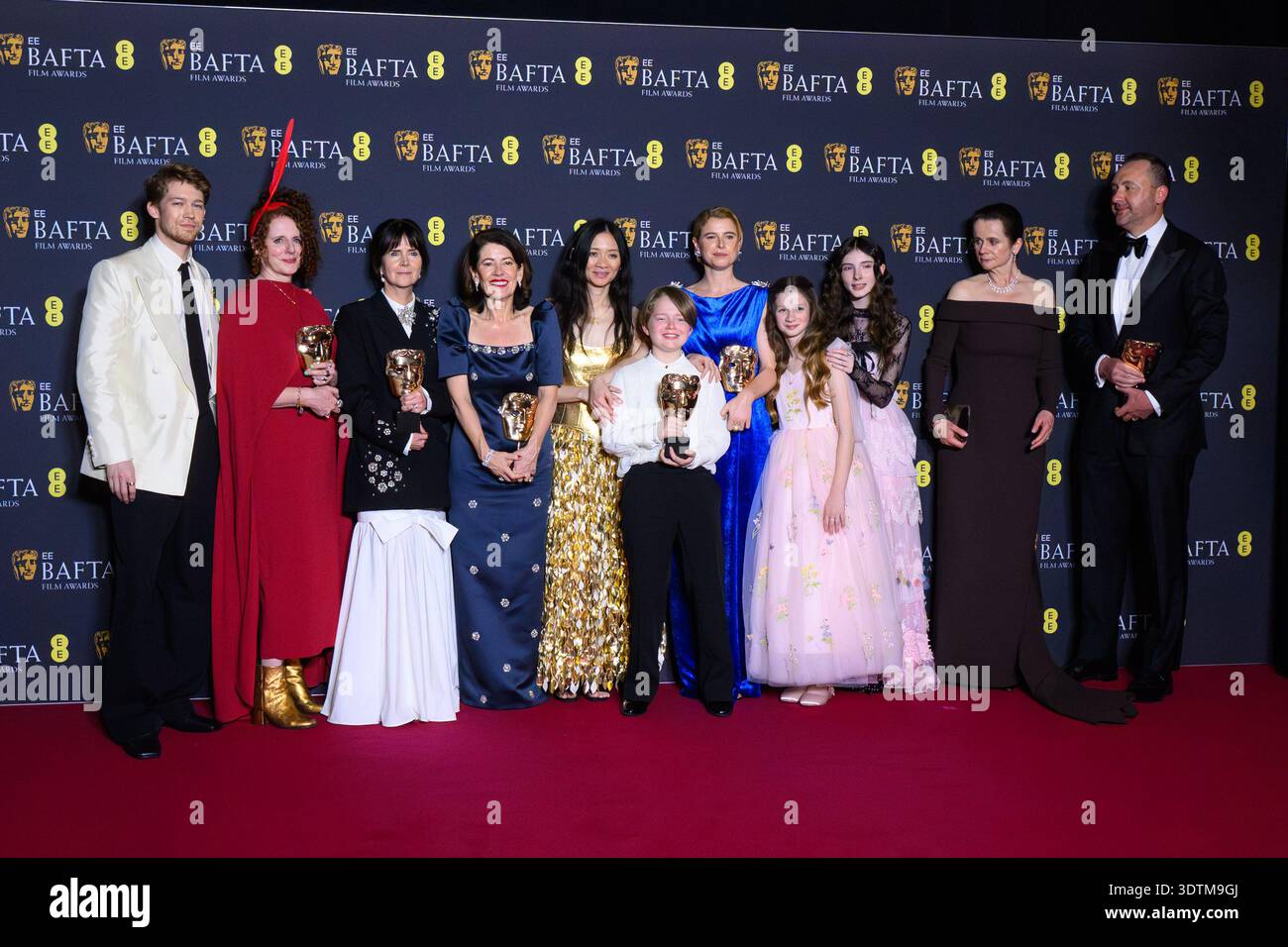 London, UK. 22 February 2026. Joe Alwyn, Maggie O'Farrell, Liza ...