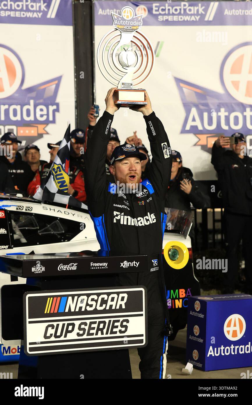 HAMPTON, GA - FEBRUARY 22: Tyler Reddick (#45 23XI Racing Pinnacle ...