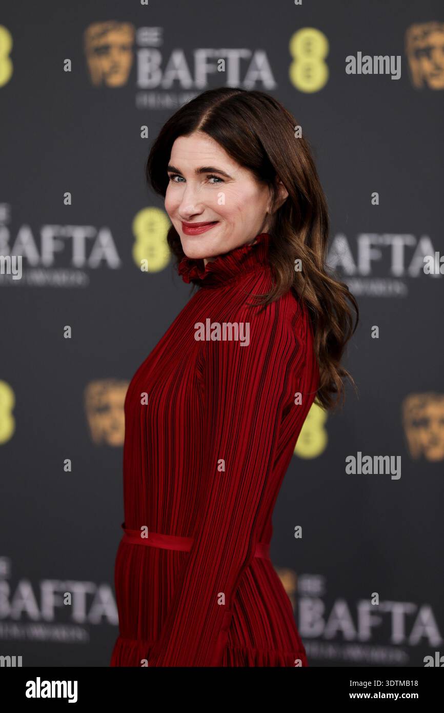 Kathryn Hahn attends the red carpet for the 2026 EE BAFTA Film Awards ...