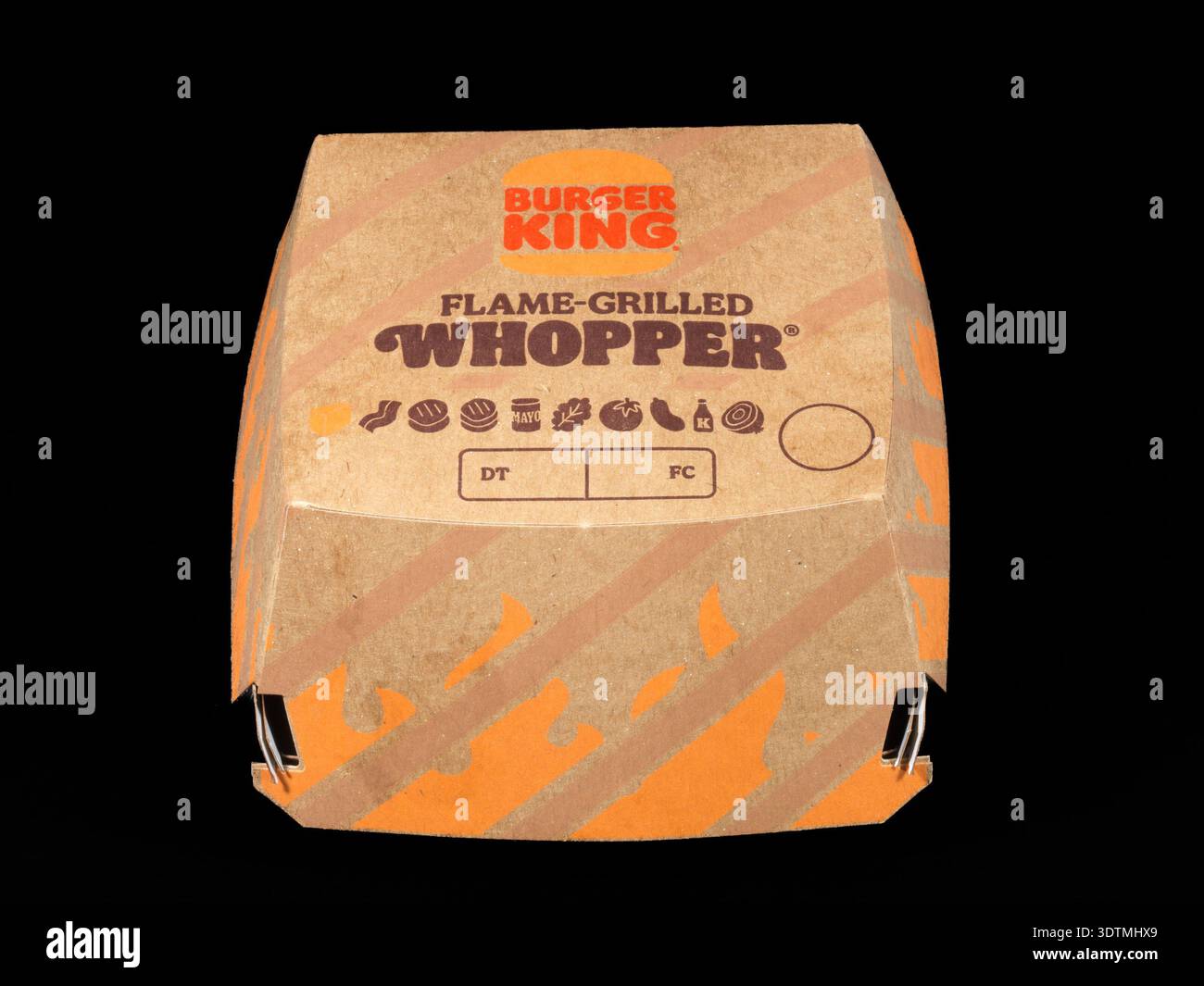 February 21, 2026, Palm Springs, California, USA: A Burger King Flame ...