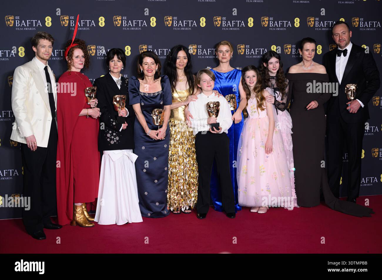 London, UK. February 22nd, 2026. Joe Alwyn, Maggie O'Farrell, Liza ...