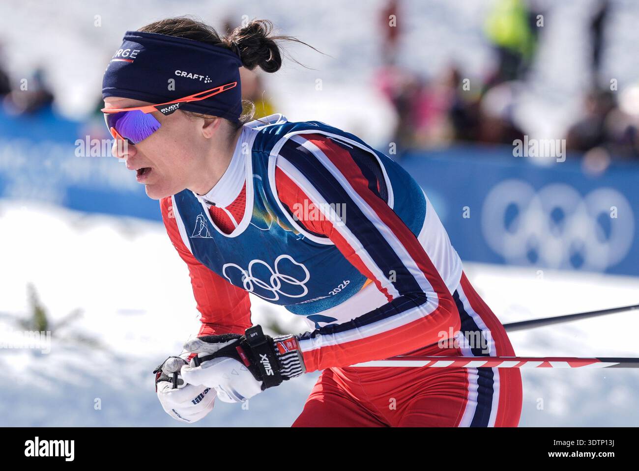 Val di Fiemme, Italy 20260222. Heidi Weng from Norway in the women's 50 ...