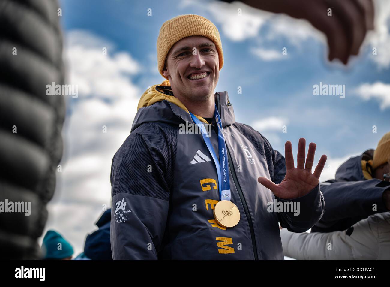 GER – Thorsten Margis celebration his 5th Gold Medal, Bobsleigh 4-men ...