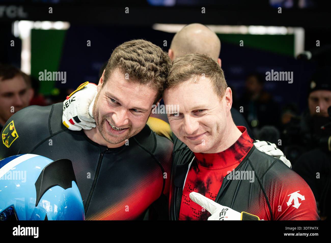 GER – Johannes Lochner and Francesco Friedrich after the Race ...