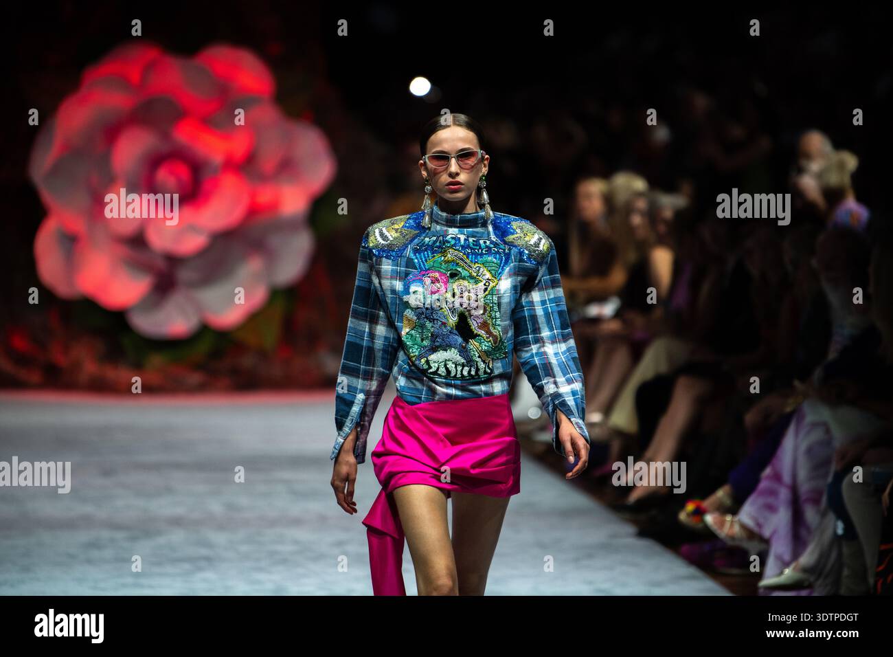 The Joy Wear runway during Melbourne Fashion Week at the Royal ...