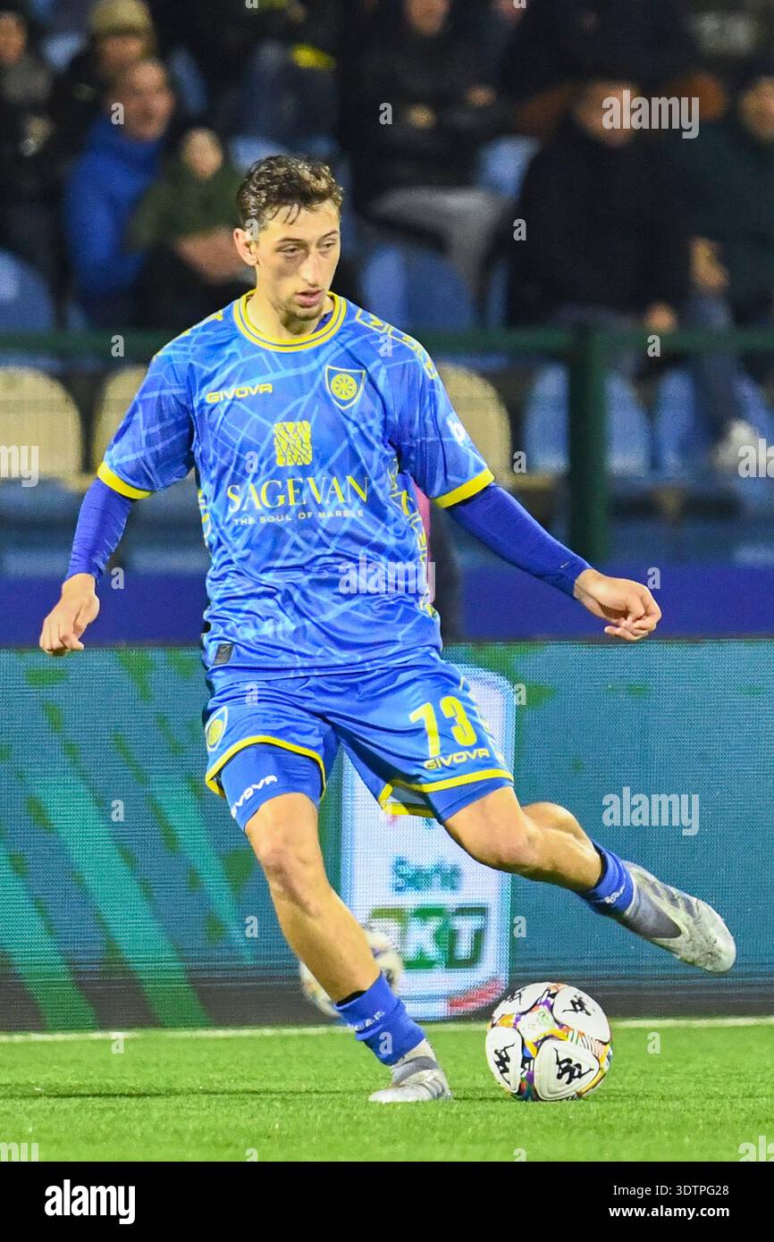 Jonas Jakob Rouhi (Carrarese) during Carrarese Calcio vs AC Monza ...