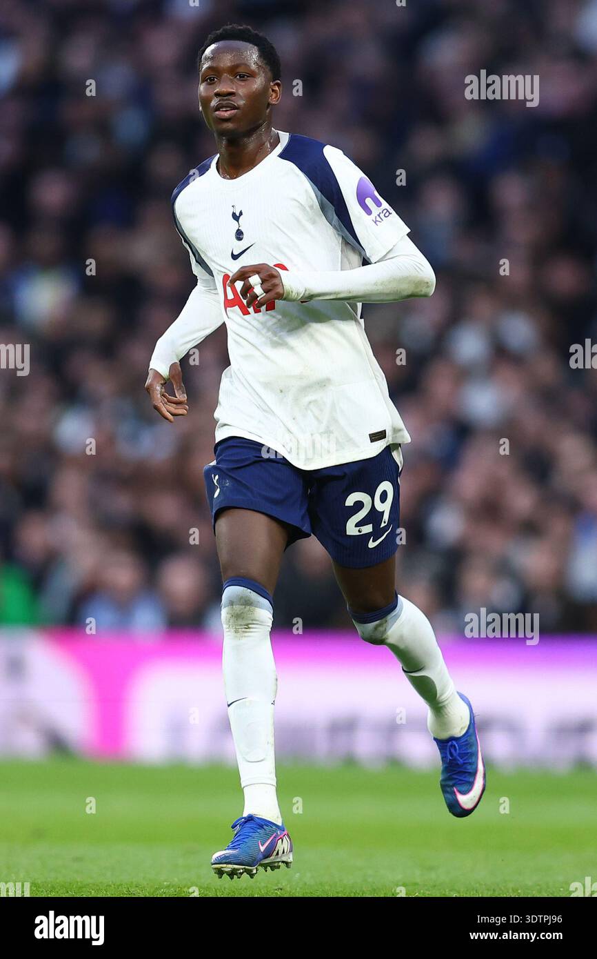London, England, 22nd February 2026. Pape Matar Sarr of Tottenham ...