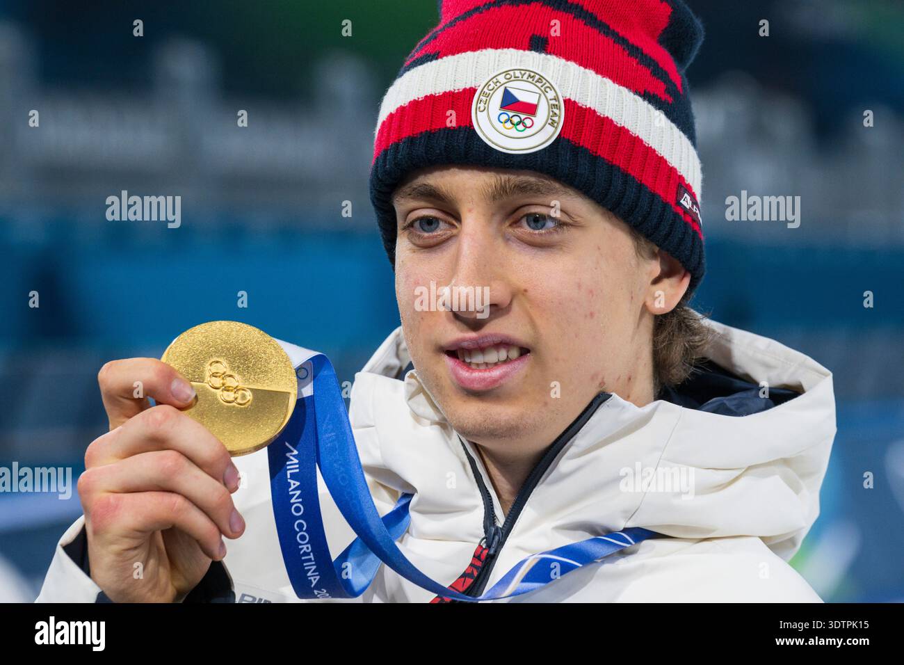 XXV Winter Olympic Games in Milan, Italy, on February 13, 2026. Speed ...
