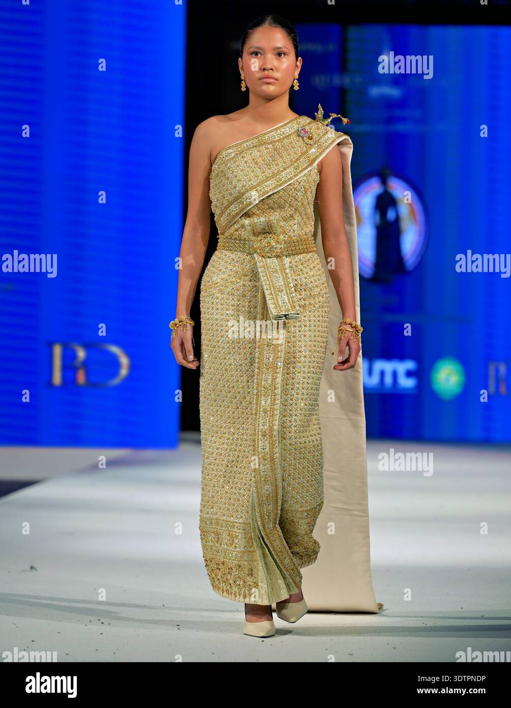 LONDON, UK - FEBRUARY 21 2026: Chud Thai (TVCE) showcased a striking ...