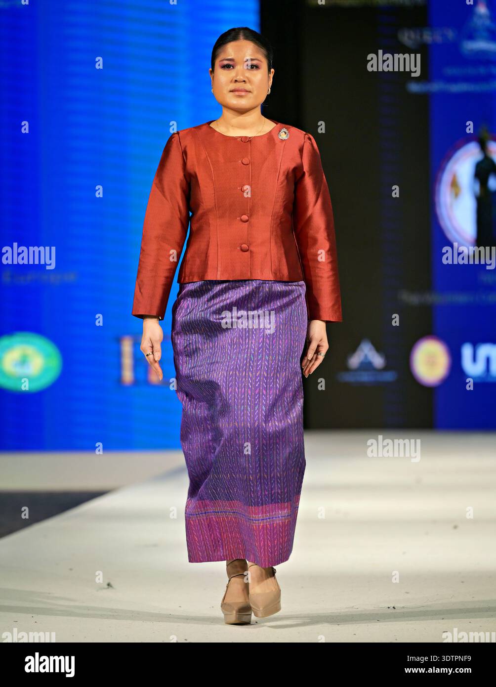 LONDON, UK - FEBRUARY 21 2026: Chud Thai (TVCE) showcased a striking ...