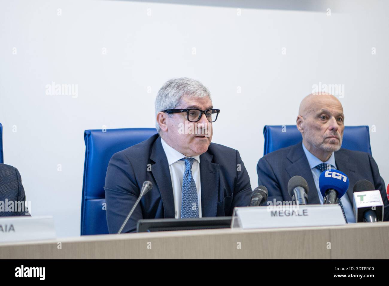 Milan, Milan Police Headquarters, press conference for the arrest of ...