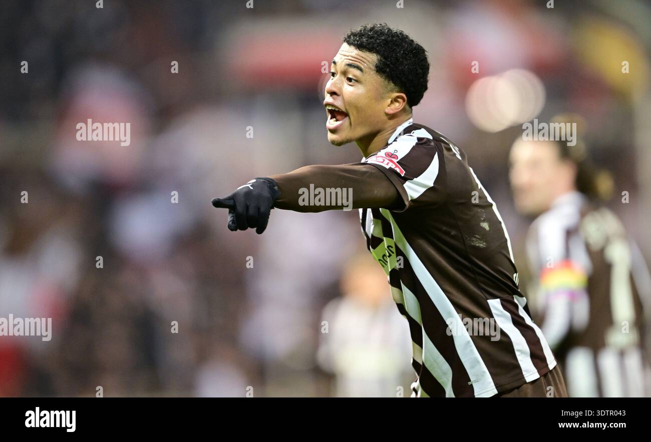Joel Chima Fujita (St. Pauli) Hamburg, February 22, 2026, Football ...