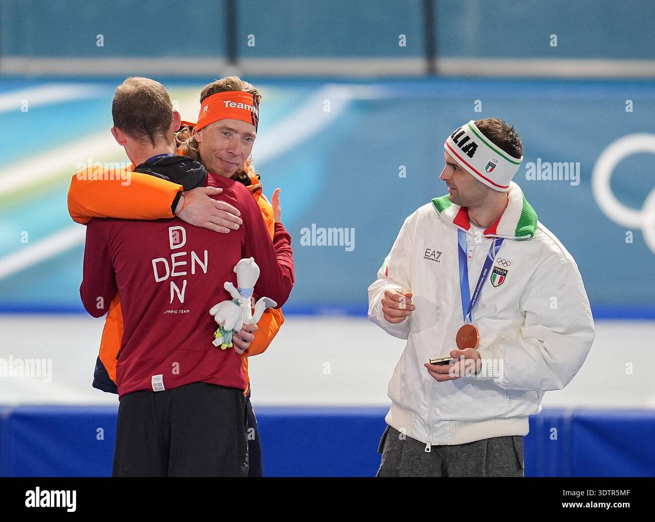 Jorrit BERGSMA (NED) won Gold, Viktor Hald THORUP (DEN) got silver and ...