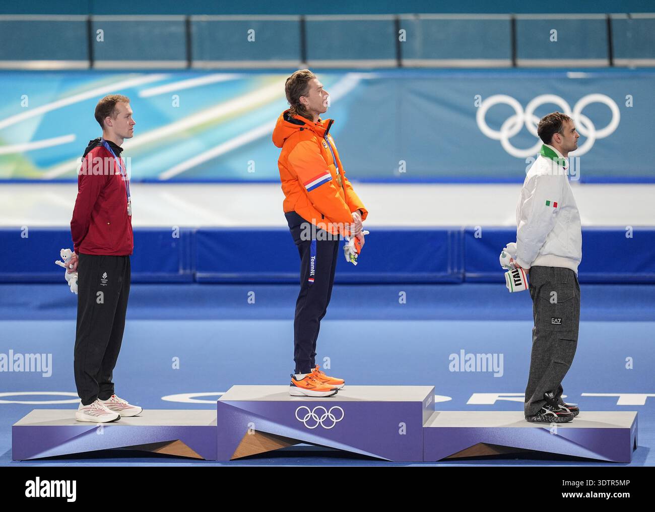 Jorrit BERGSMA (NED) won Gold, Viktor Hald THORUP (DEN) got silver and ...
