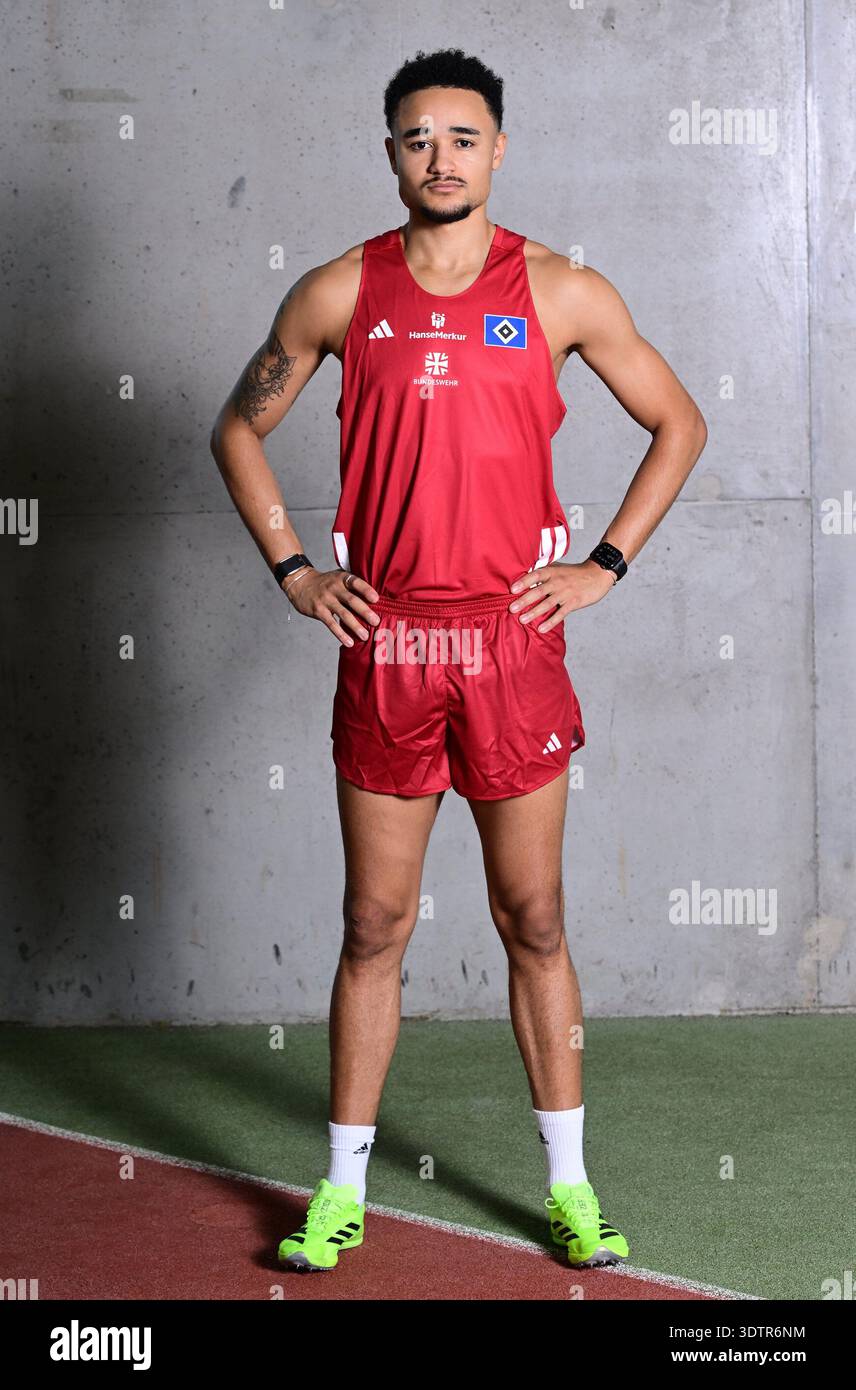 Manuel "Manu" Mordi (110m hurdles) Hamburg, February 18, 2026 ...