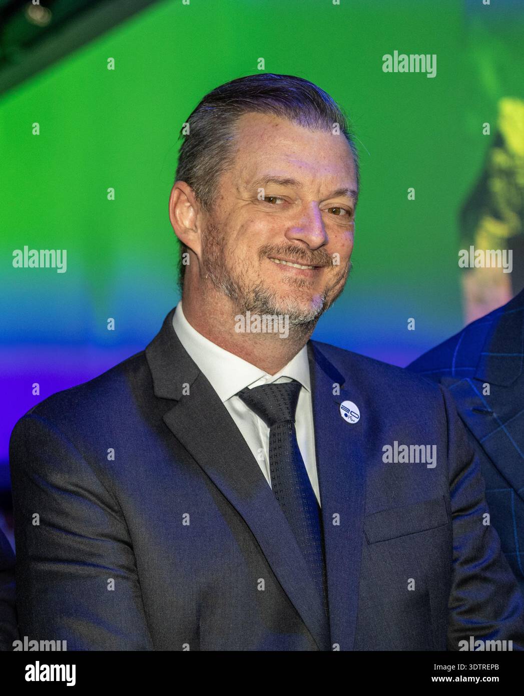 President of the International Paralympic Committee IPC Andrew Parsons ...