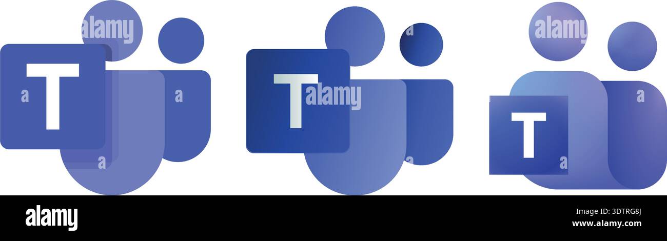 New Microsoft teams logo 2026. MS team icon transparent png. Scalable ...