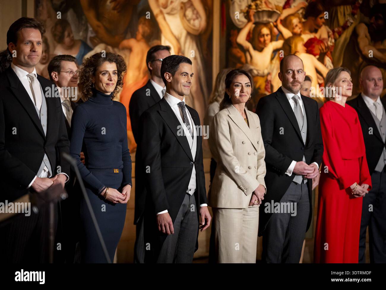 THE HAGUE - Rob Jetten, Prime Minister, during the swearing-in ceremony ...