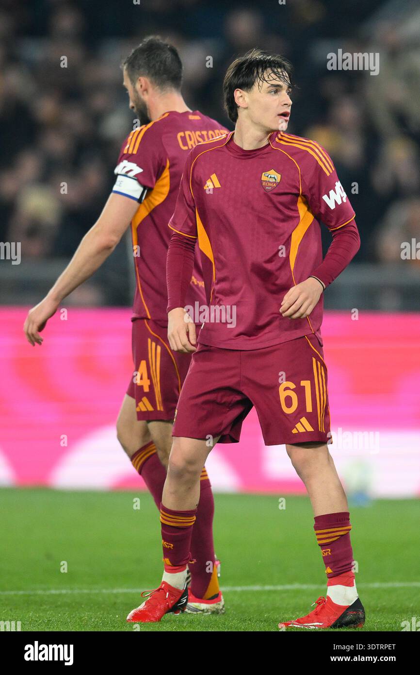 22th Feb 2026, Olimpico Stadium, Rome, Italy; Serie A Enilive Football ...