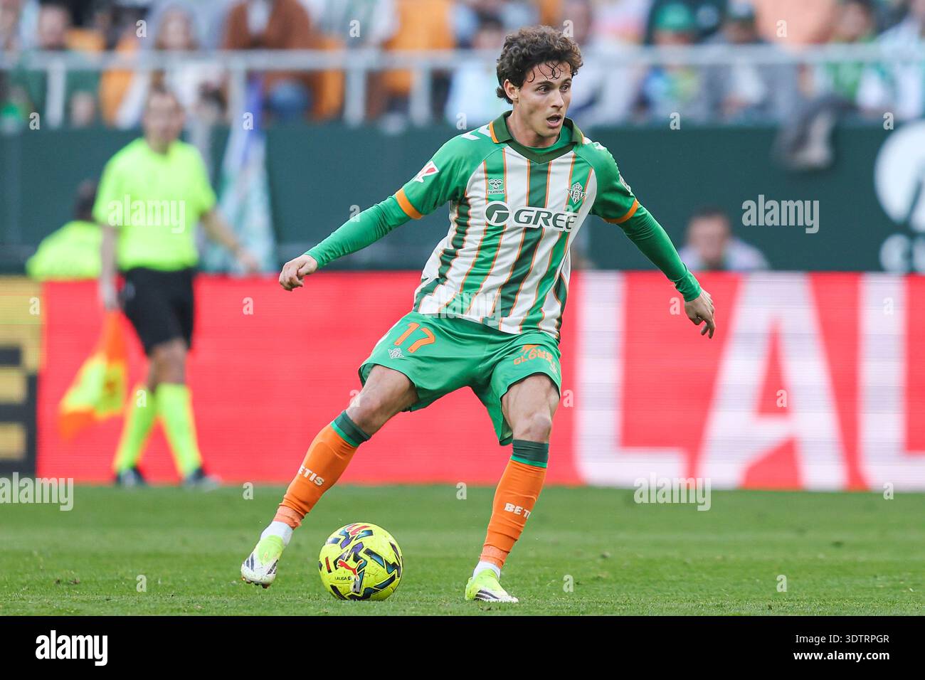 Rodrigo Riquelme of Real Betis during the La Liga EA Sports match ...