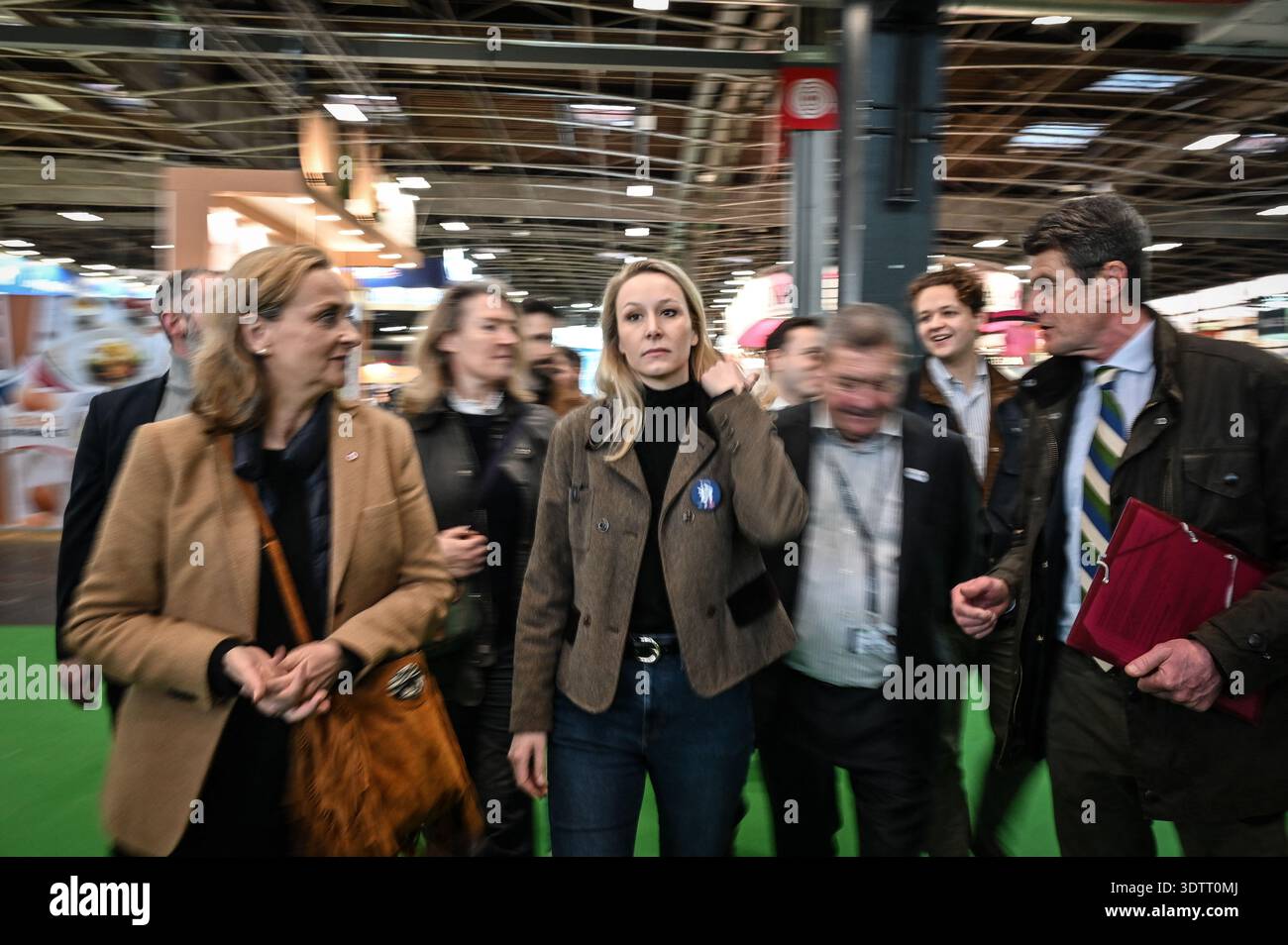 Far Right-wing European Conservatives and Reformists (ECR) MEP Marion ...