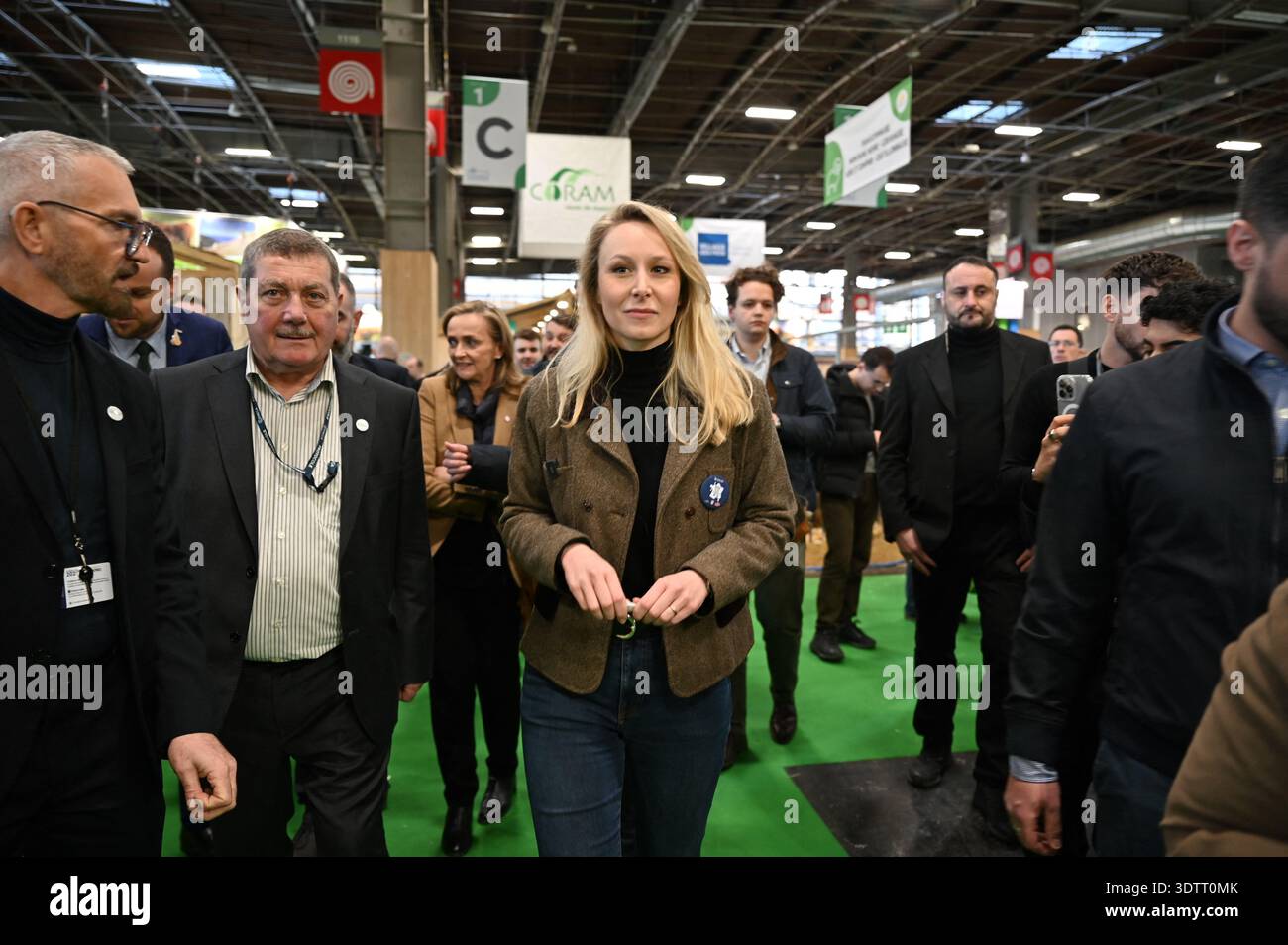 Far Right-wing European Conservatives and Reformists (ECR) MEP Marion ...