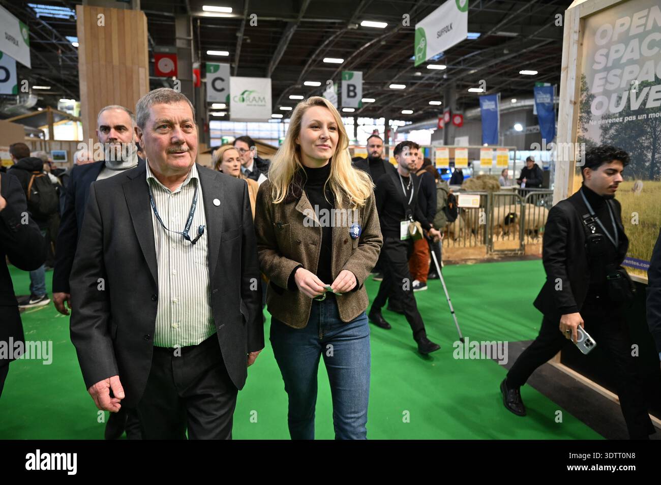 Far Right-wing European Conservatives and Reformists (ECR) MEP Marion ...