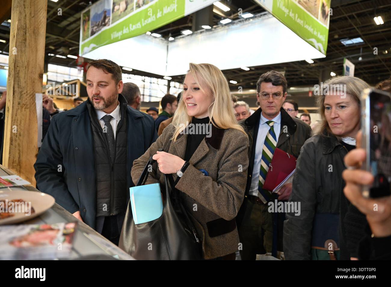 Far Right-wing European Conservatives and Reformists (ECR) MEP Marion ...