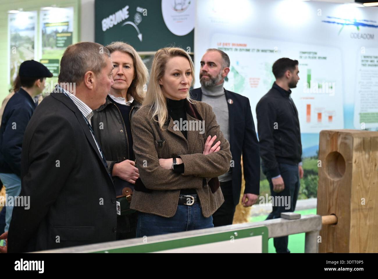 Far Right-wing European Conservatives and Reformists (ECR) MEP Marion ...