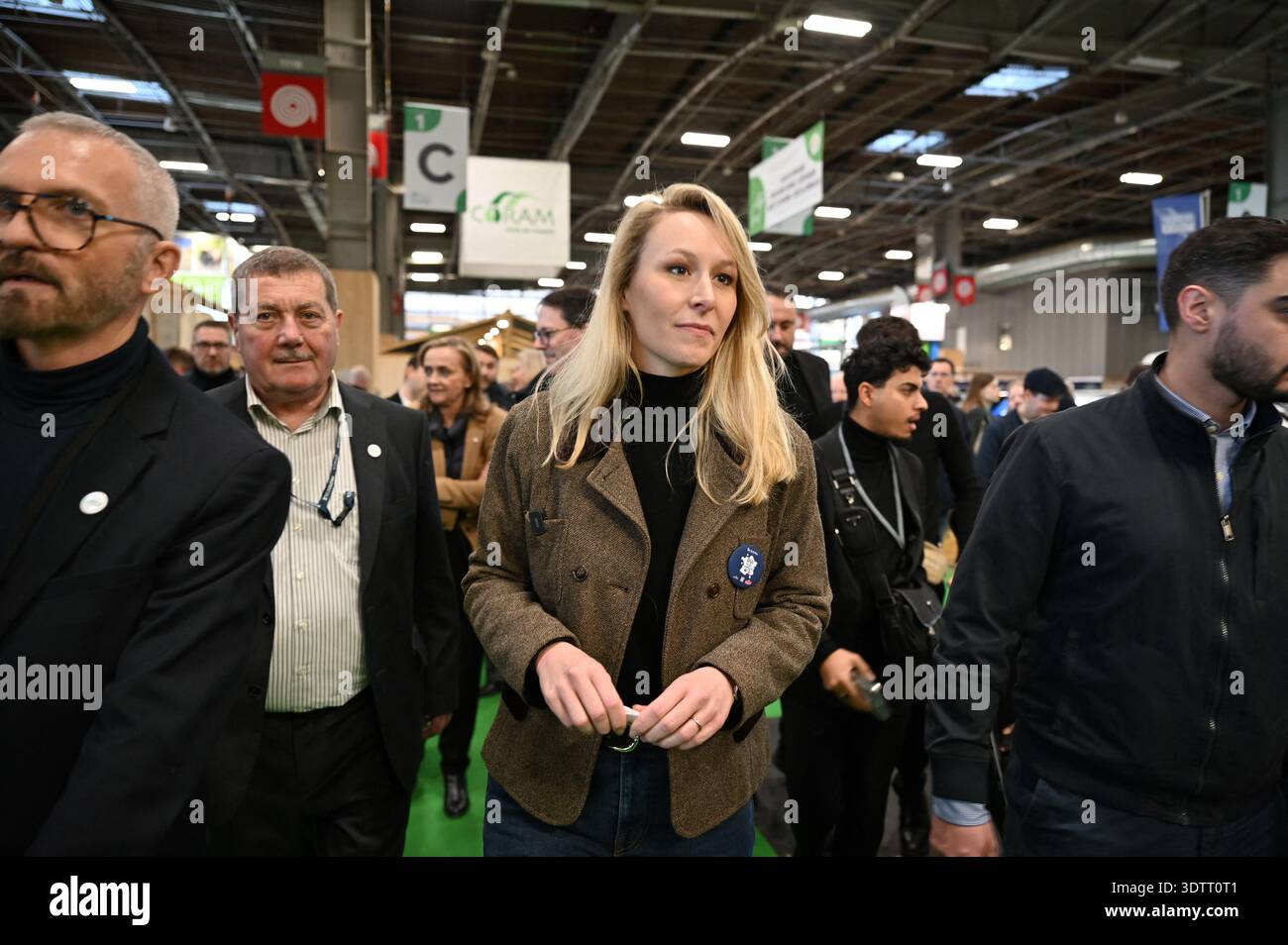 Far Right-wing European Conservatives and Reformists (ECR) MEP Marion ...
