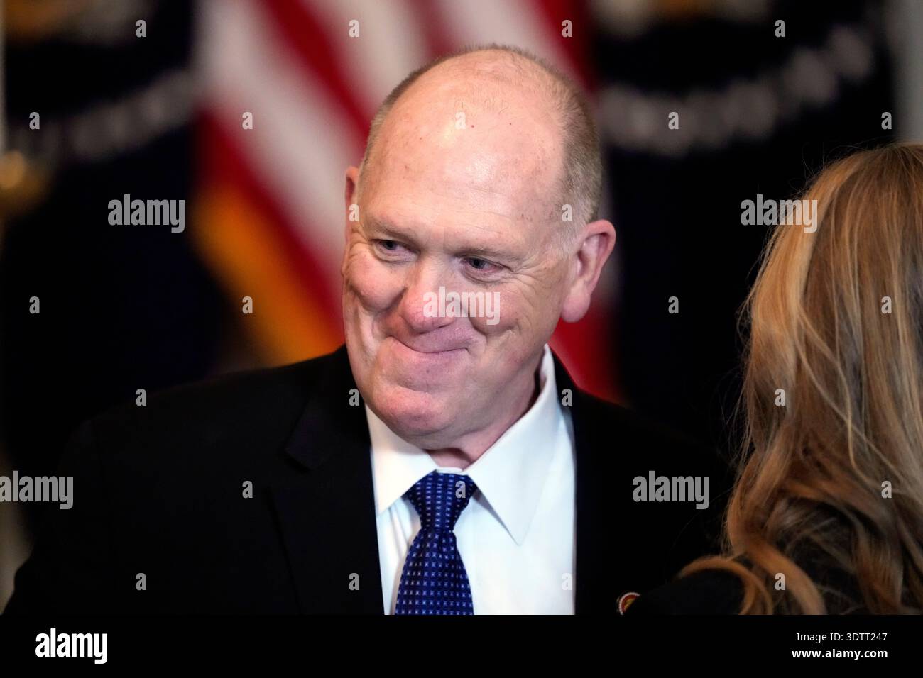 White House border czar Tom Homan arrives before an event in the East ...