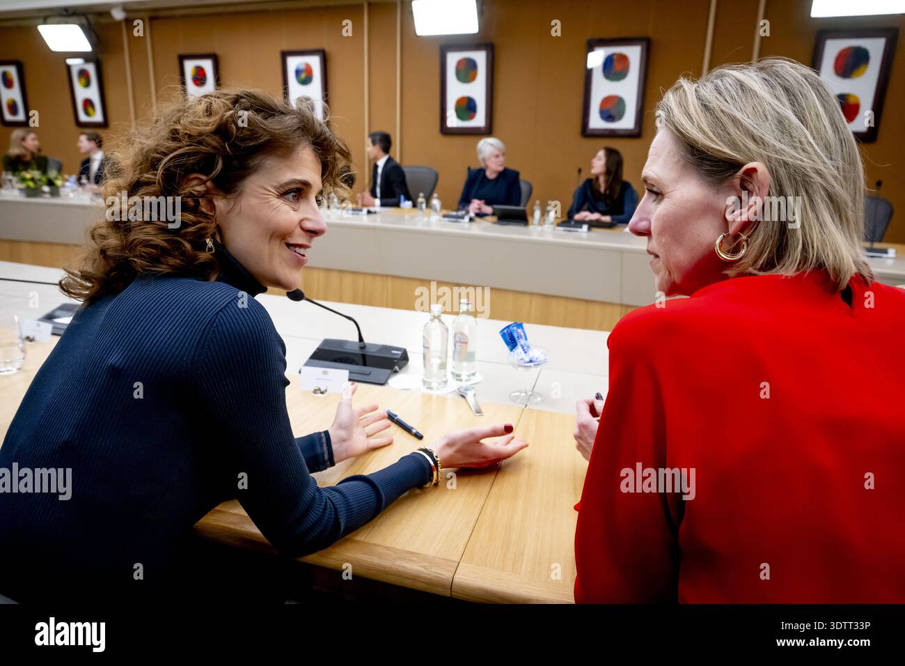 THE HAGUE - Mirjam Sterk, CDA, and Sophie Hermans, Minister of Health ...
