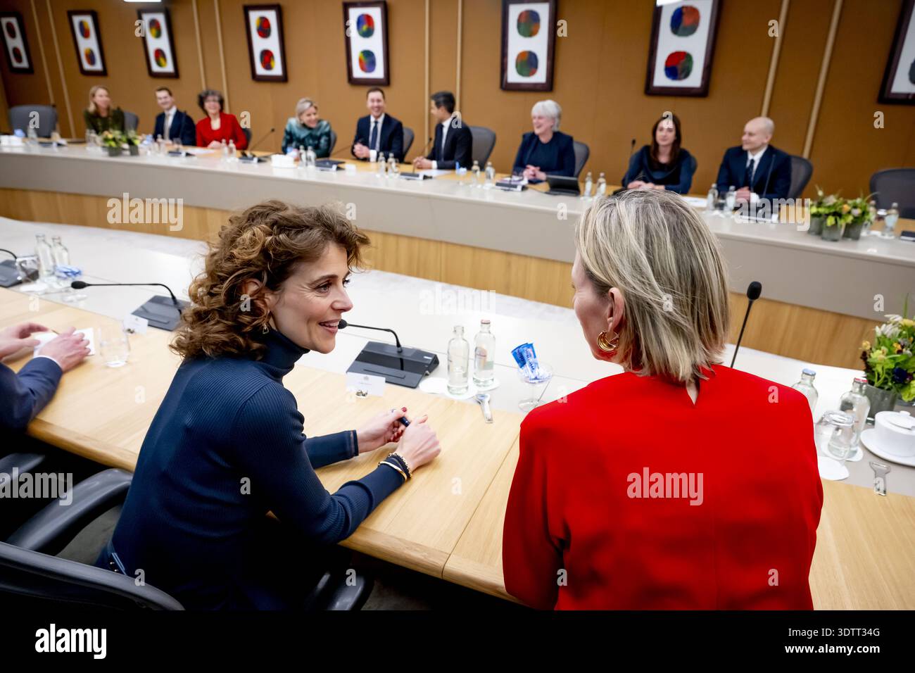 THE HAGUE - Mirjam Sterk, CDA, and Sophie Hermans, Minister of Health ...