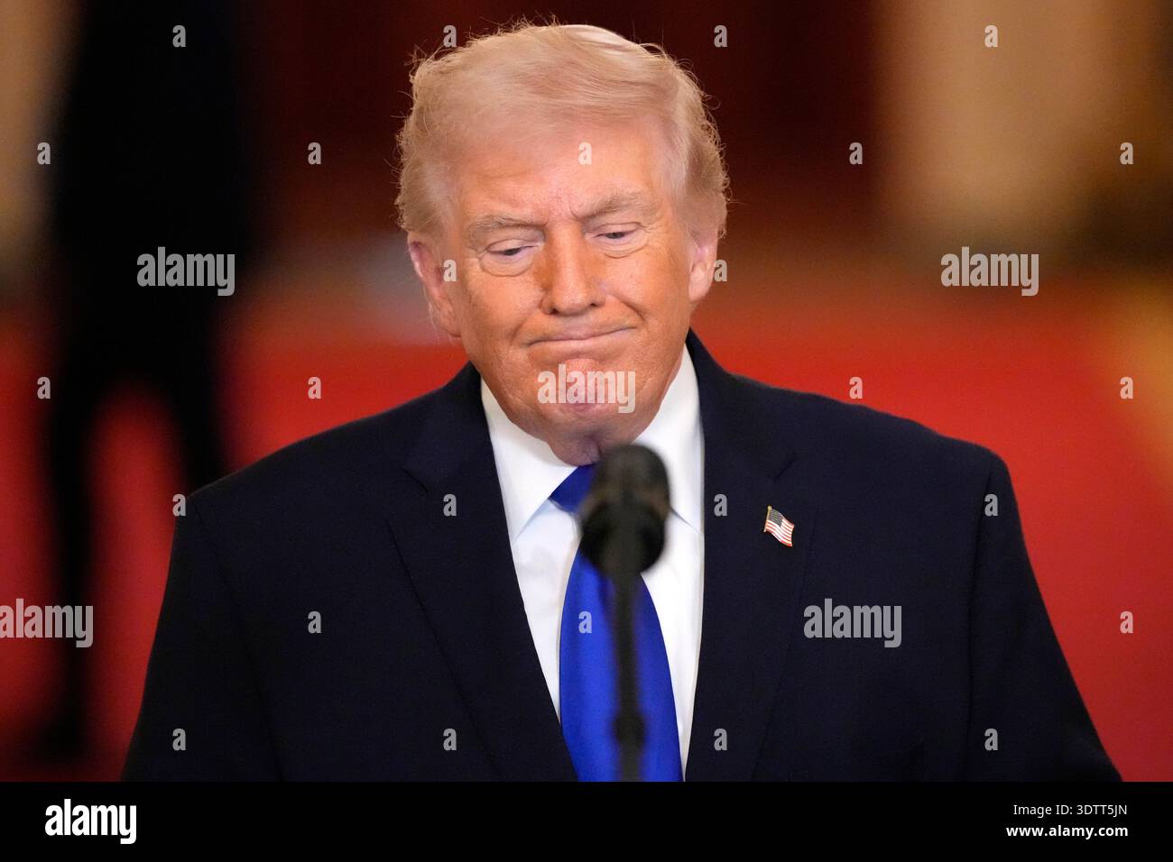 President Donald Trump speaks during an event to proclaim "Angel Family ...