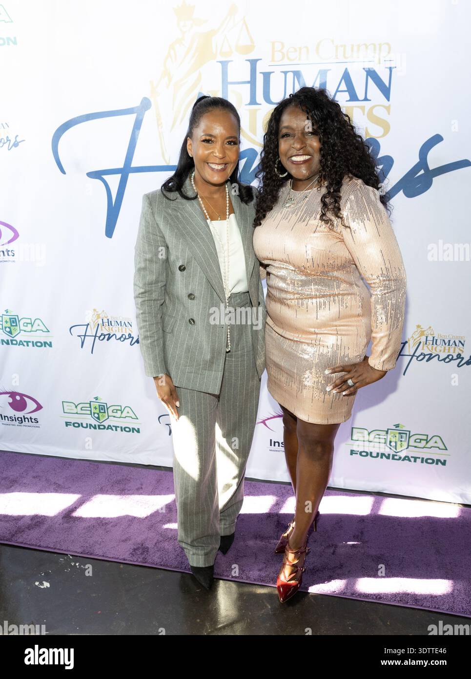 Keisha Lance Bottoms and Keshia Walker attend the 2nd Annual Ben Crump ...