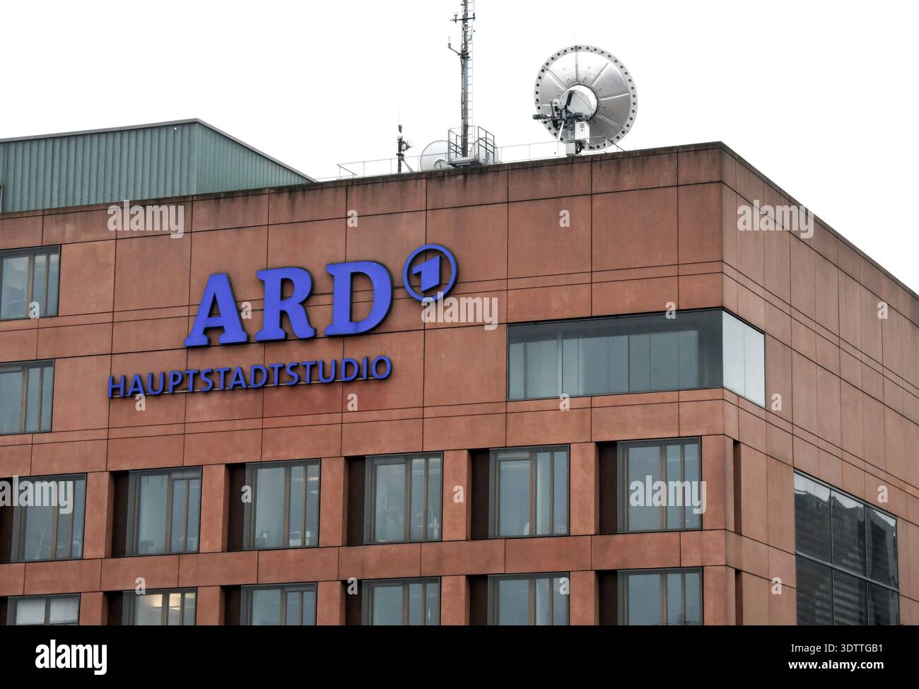 ARD, Das Erste, Hauptstadtstudio in Berlin. *** ARD, Das Erste, Capital ...