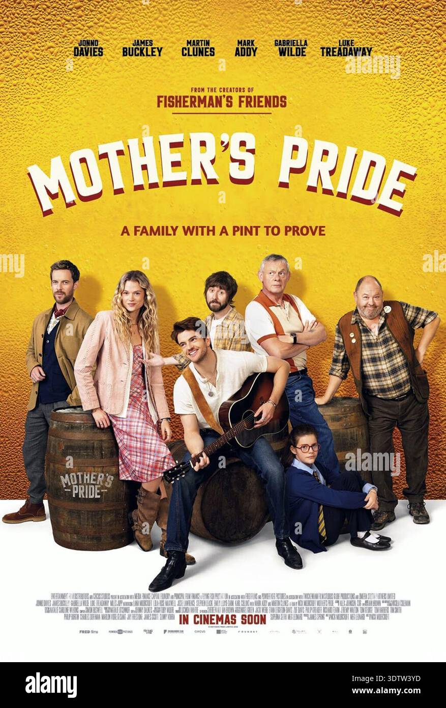 Mother's Pride movie poster Mark Addy, James Buckley, Martin Clunes ...
