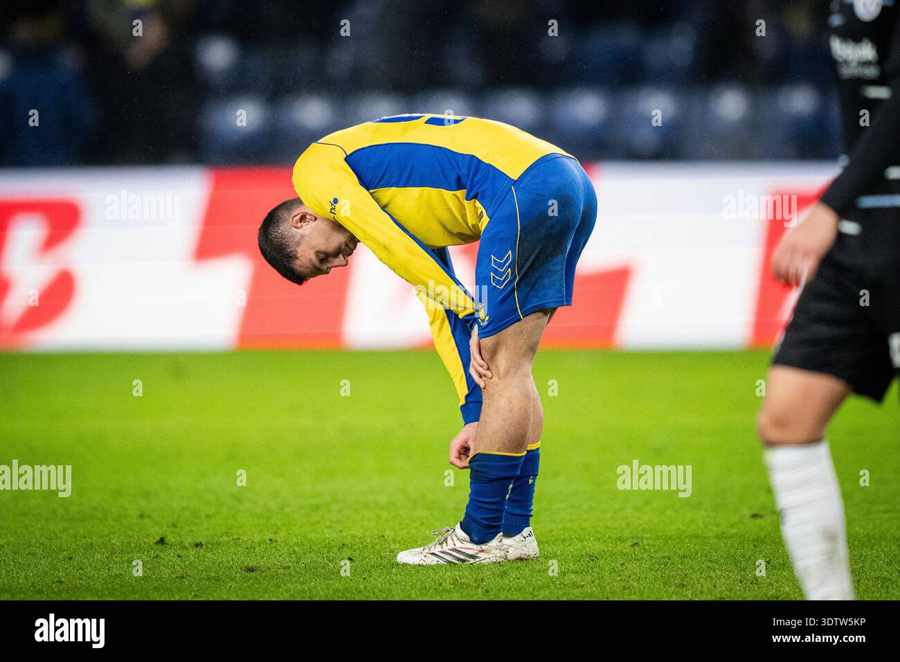 Broendby's Bartosz Slisz after the Superliga match between Broendby IF ...