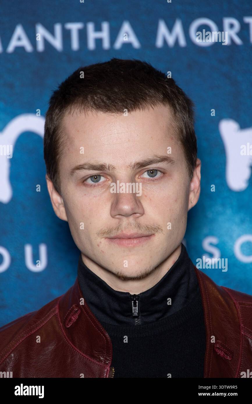 Félix Lefebvre attends 'Anemone' Paris Film Premiere at Pathe Palace on ...