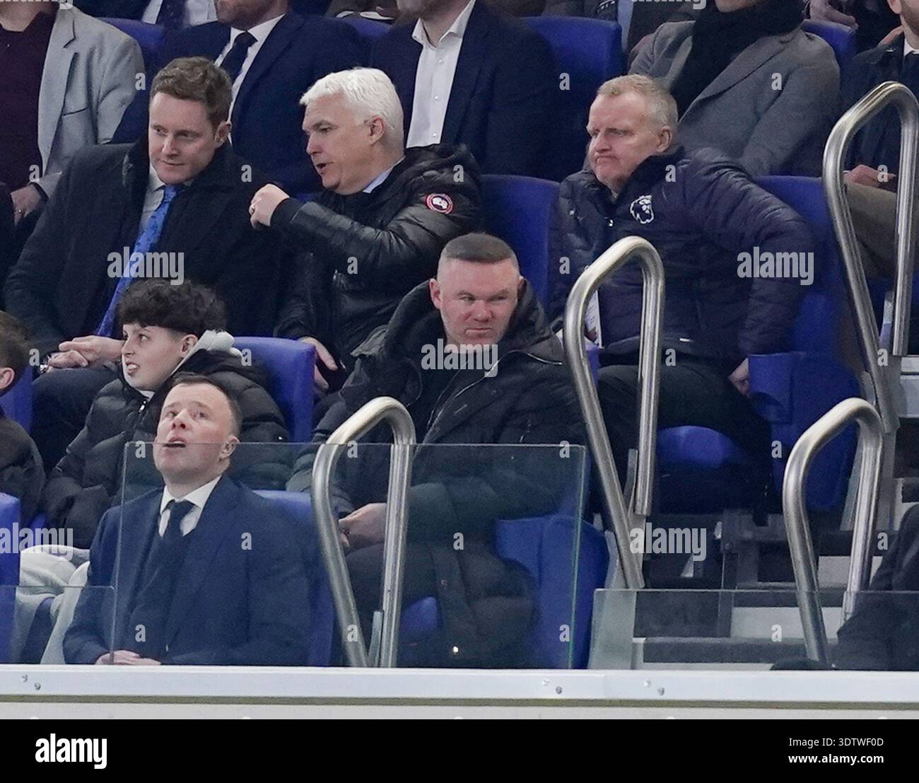 Liverpool, England, 23rd February 2026. Former player Wayne Rooney ...