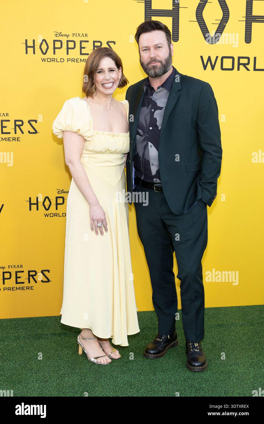 Vanessa Bayer and Taran Killam attend the arrivals of the World ...