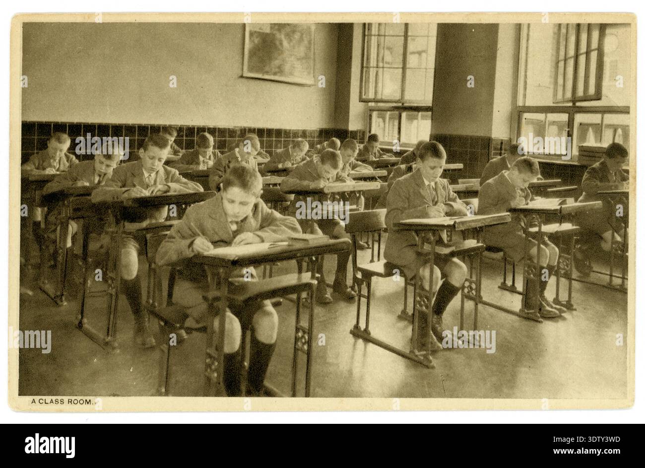 Edwardian school classroom hi-res stock photography and images - Alamy