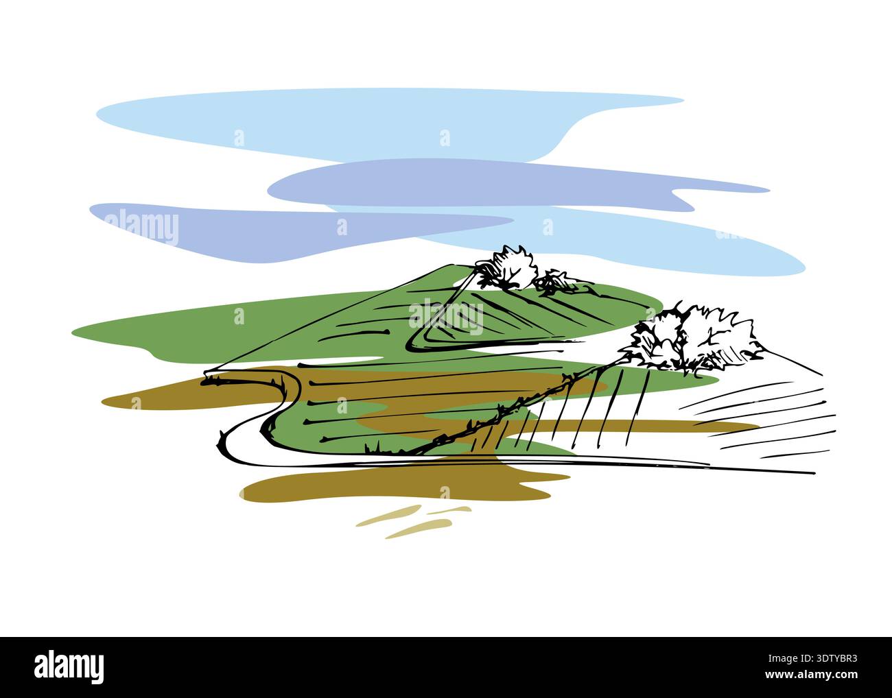Farming patches Stock Vector Images - Alamy