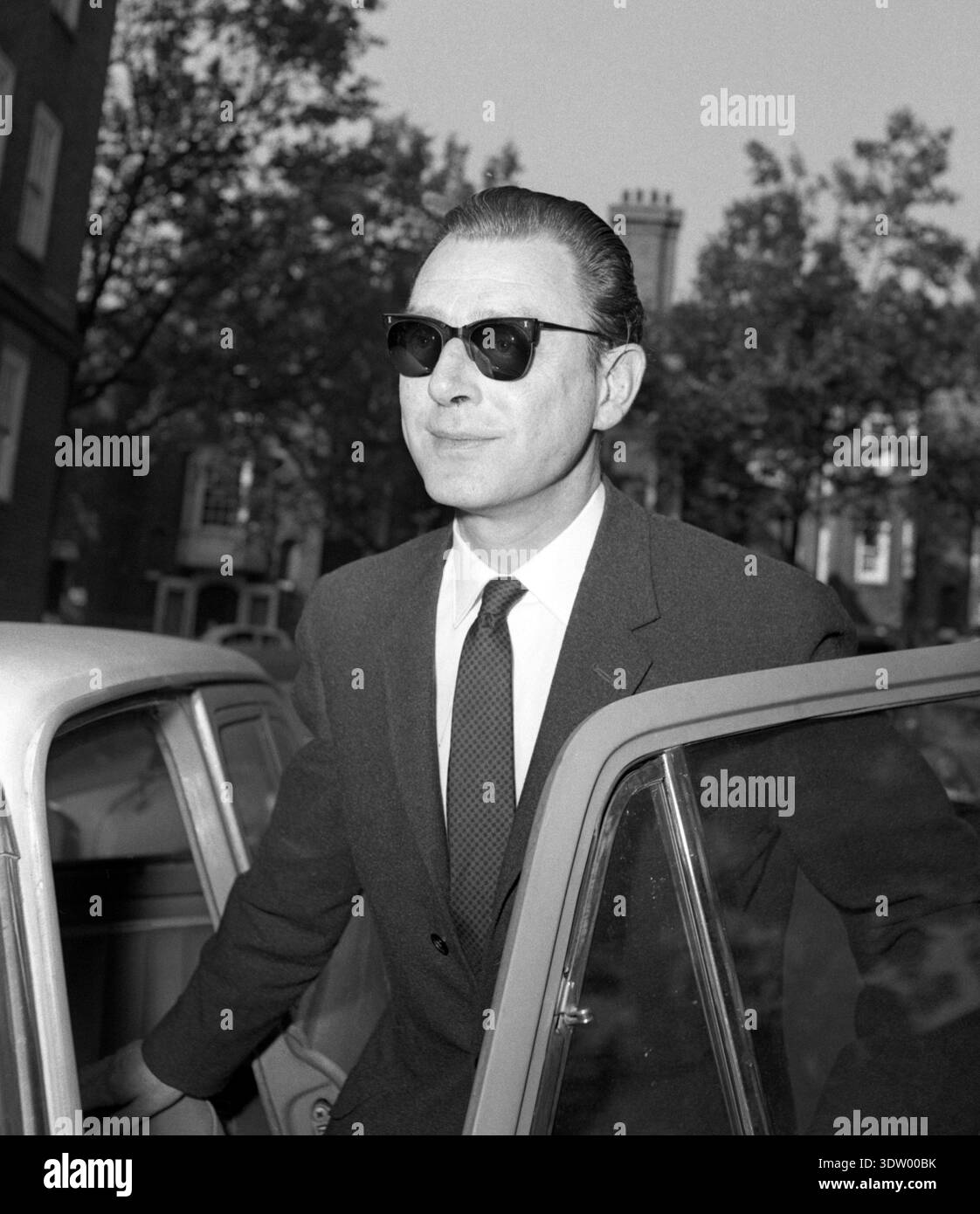Osteopath Dr Stephen Ward steps into his car as he leaves his London ...