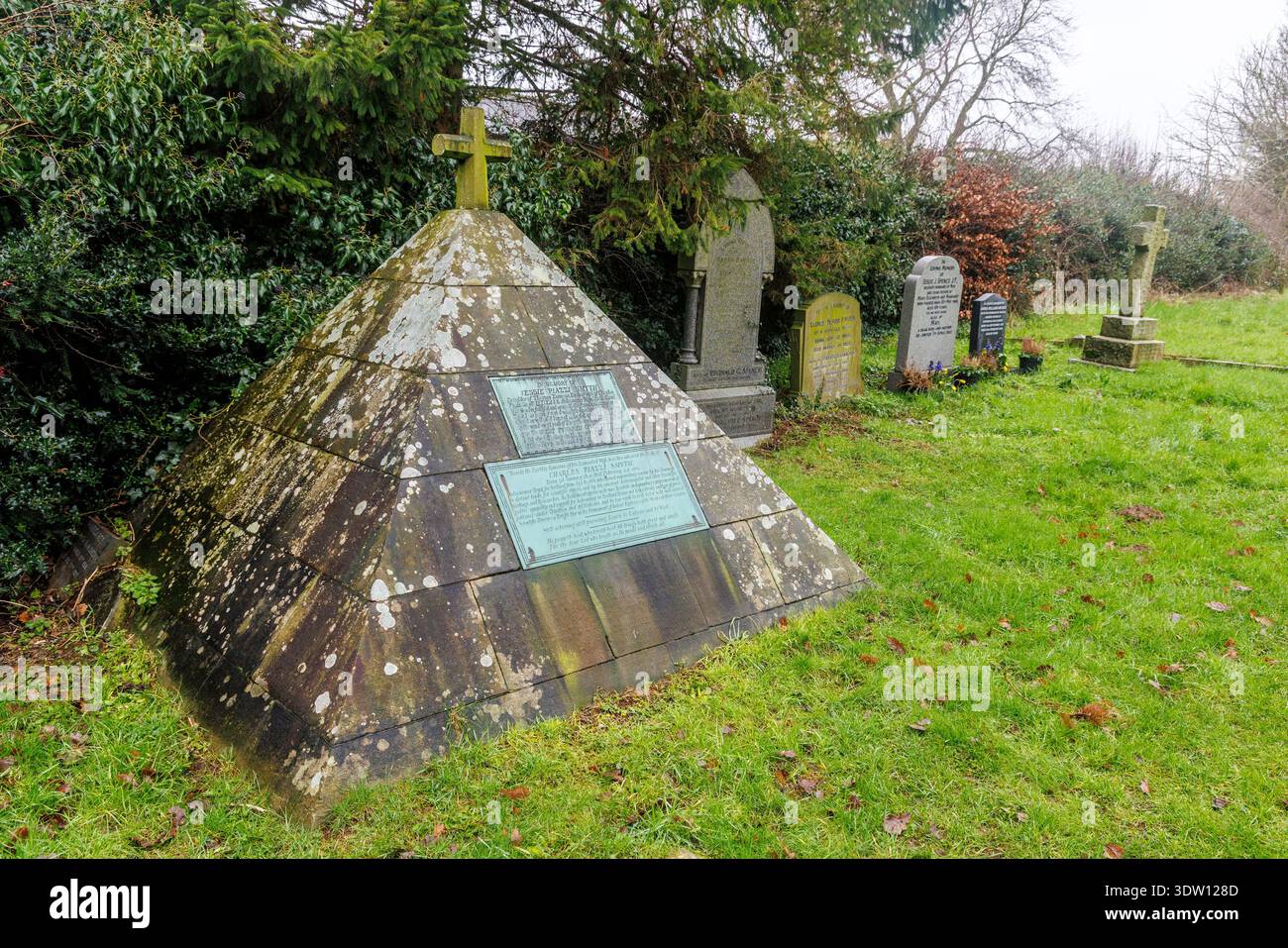 Pyramid grave of Charles Piazzi Smyth, Astronomer Royal of Scotland ...