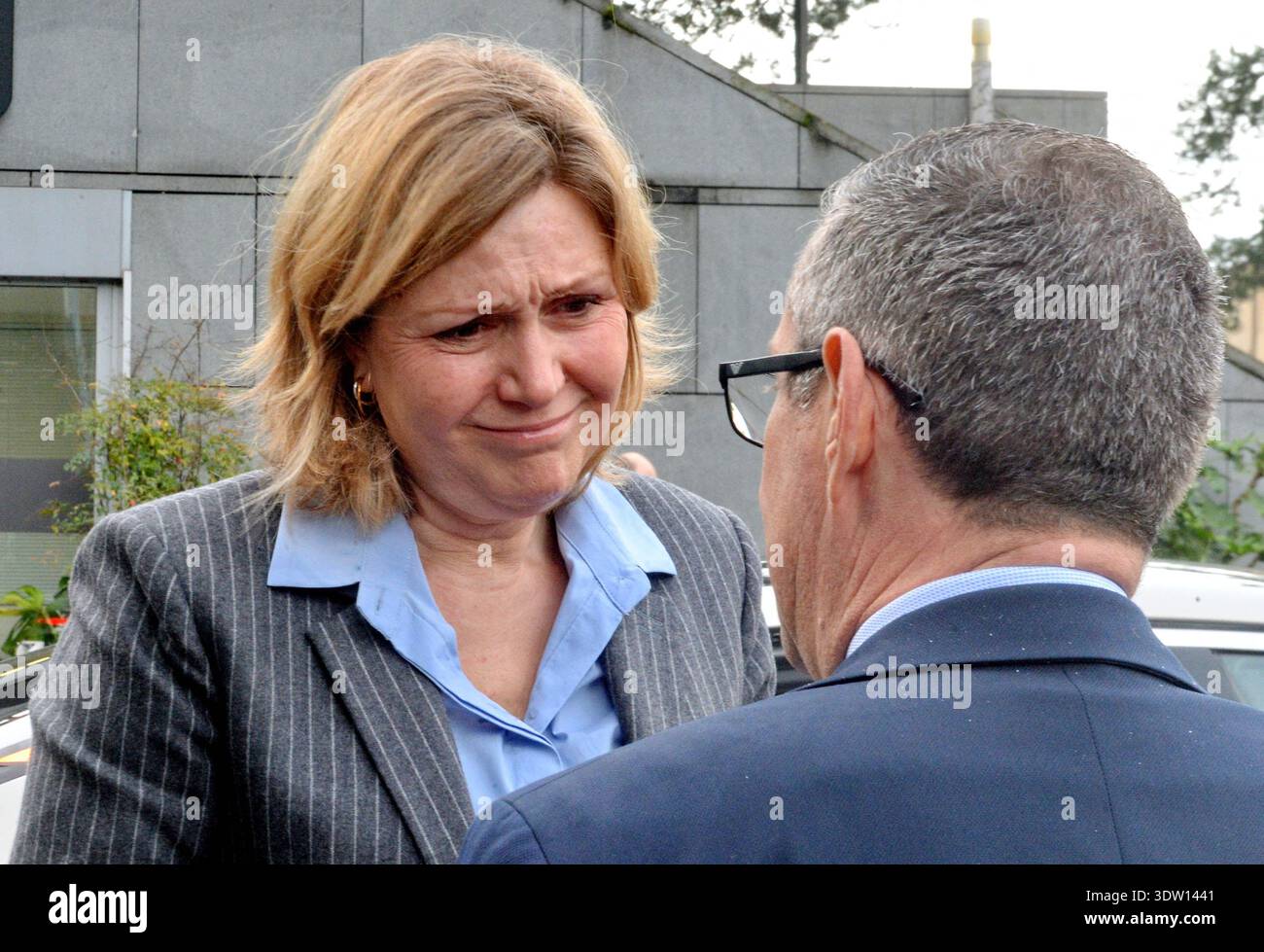 Yael Braun-Pivet, President of the National Assembly Jérôme Despey ...