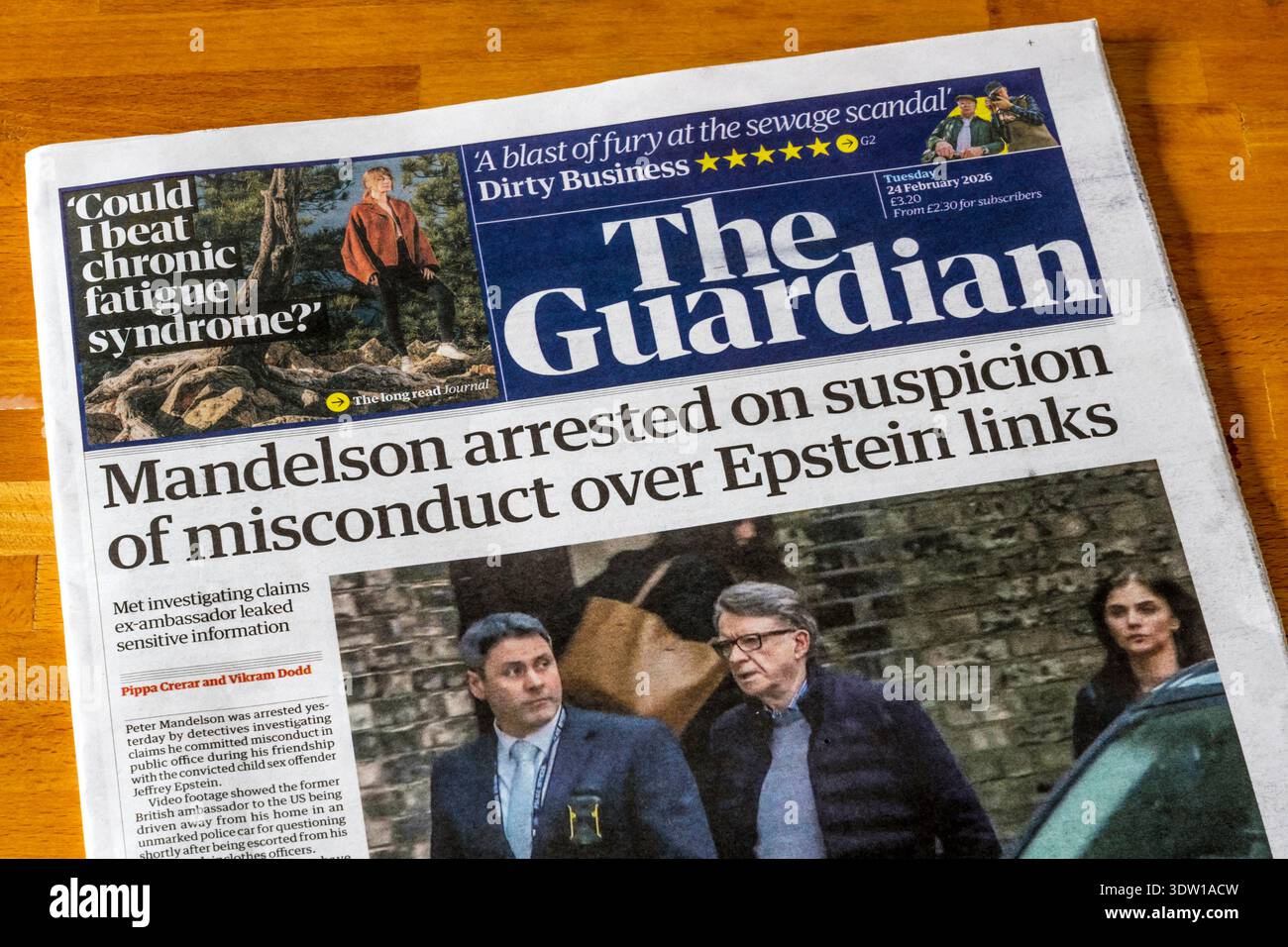 Peter mandelson arrested on hi-res stock photography and images - Alamy